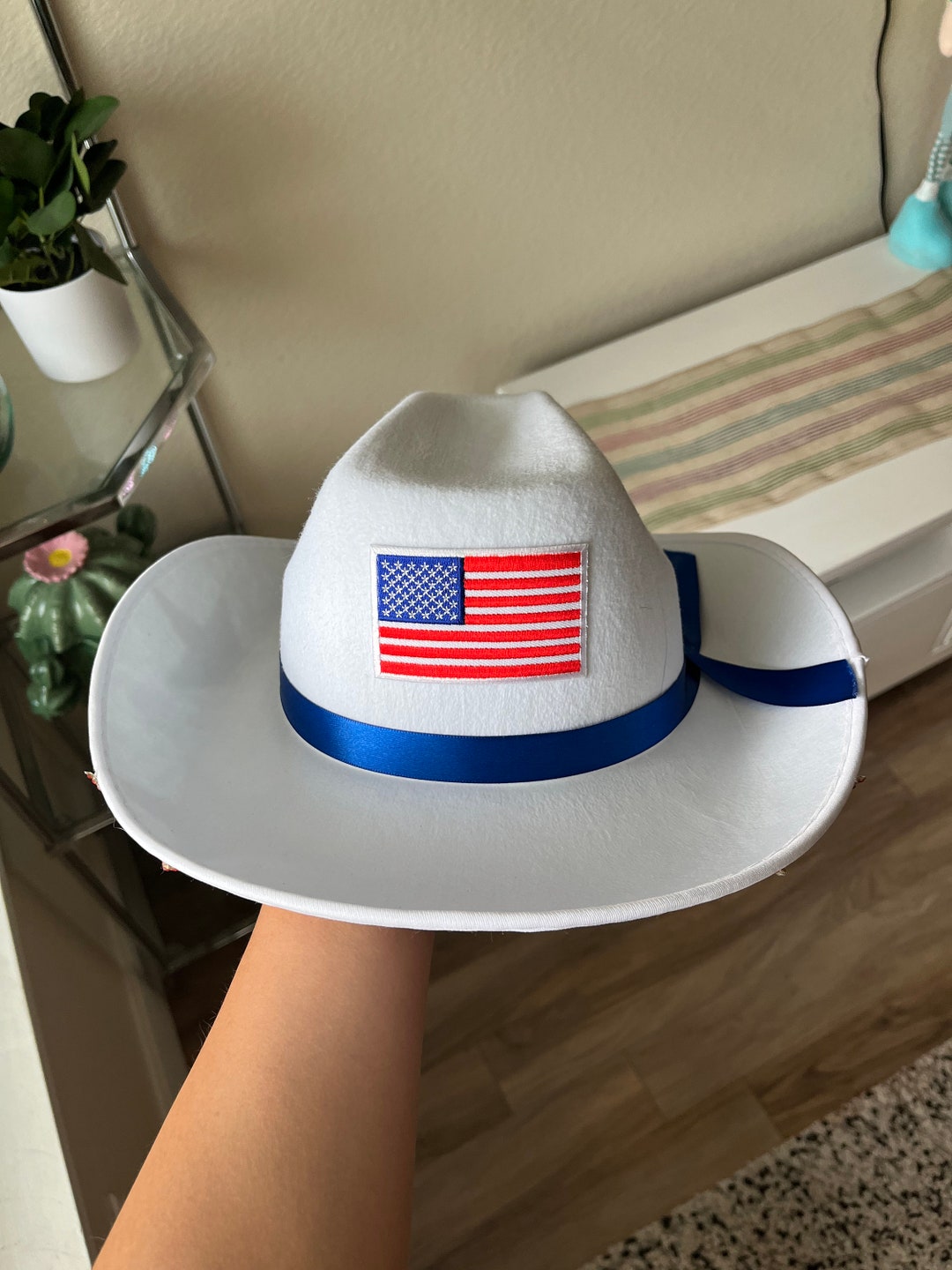 Custom 4th of July Cowboy Hat - Etsy