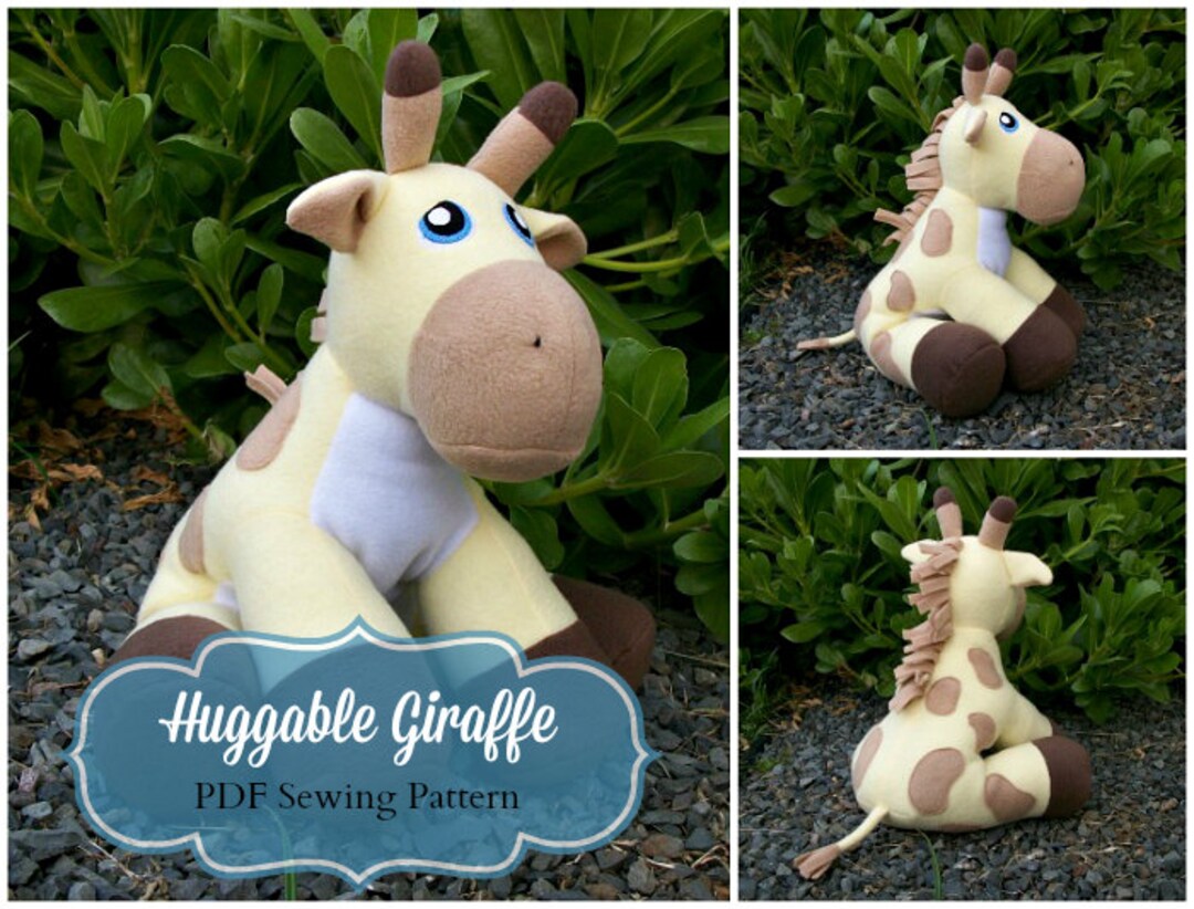 Huggable Giraffe Pattern - PDF Instant Download - Etsy