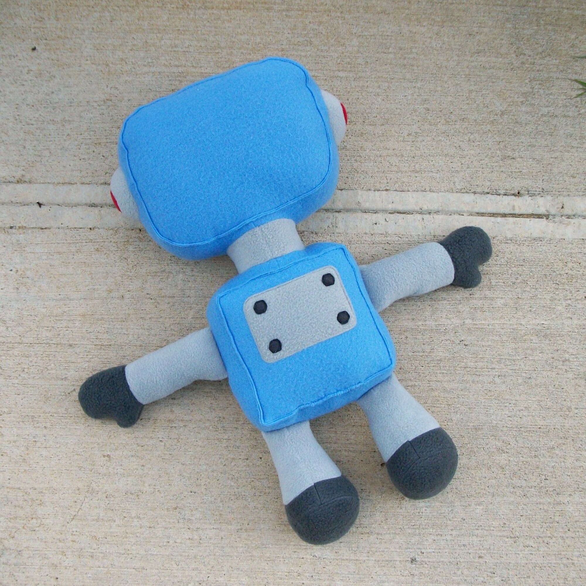 Huggable Robot Pattern - PDF Instant Download - Etsy Australia