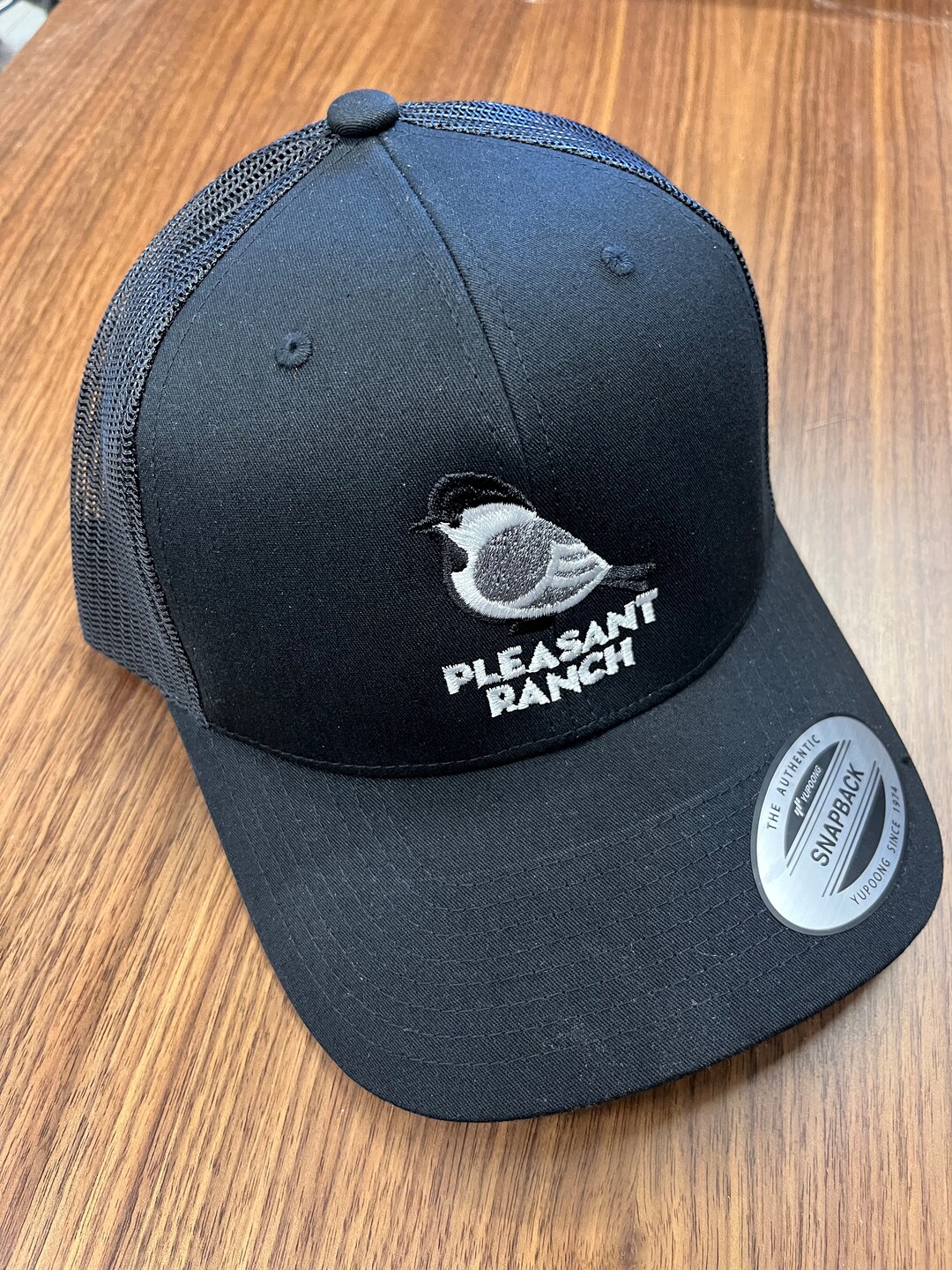 Pleasant Ranch Snapback Logo Trucker Hat - Etsy