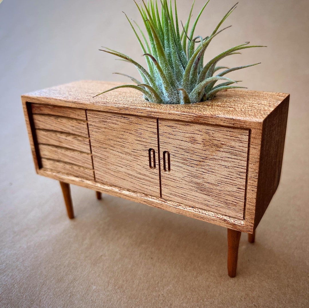 Danish Modern Sideboard Air Plant by Pleasant Ranch - Etsy