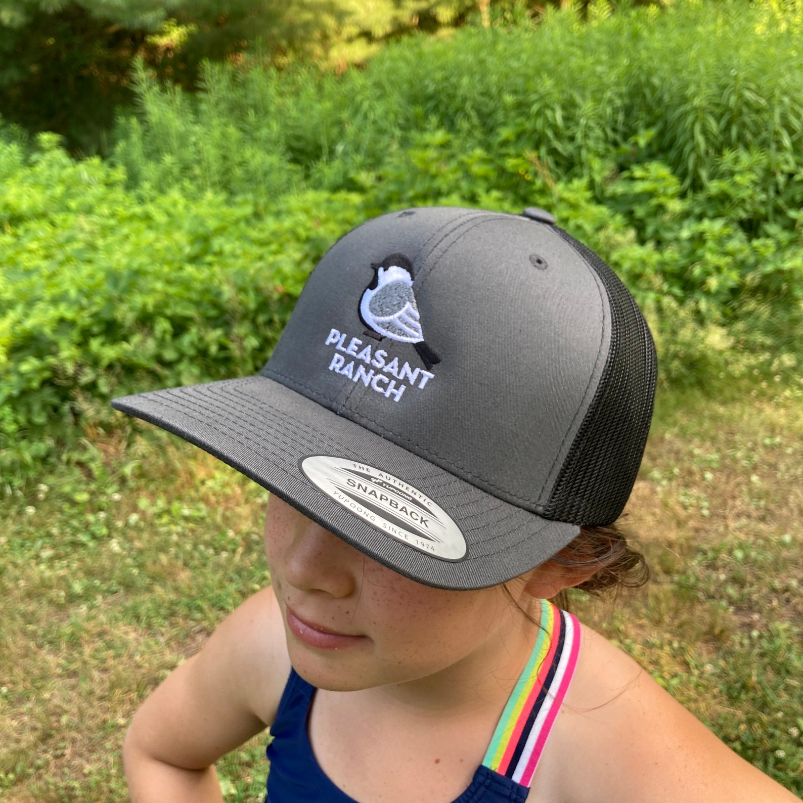 Pleasant Ranch SnapBack Logo Trucker Hat | Etsy