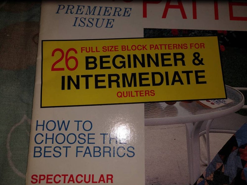 Quilt Book Blueprints and How-to Quilt Patterns Quilts - Etsy