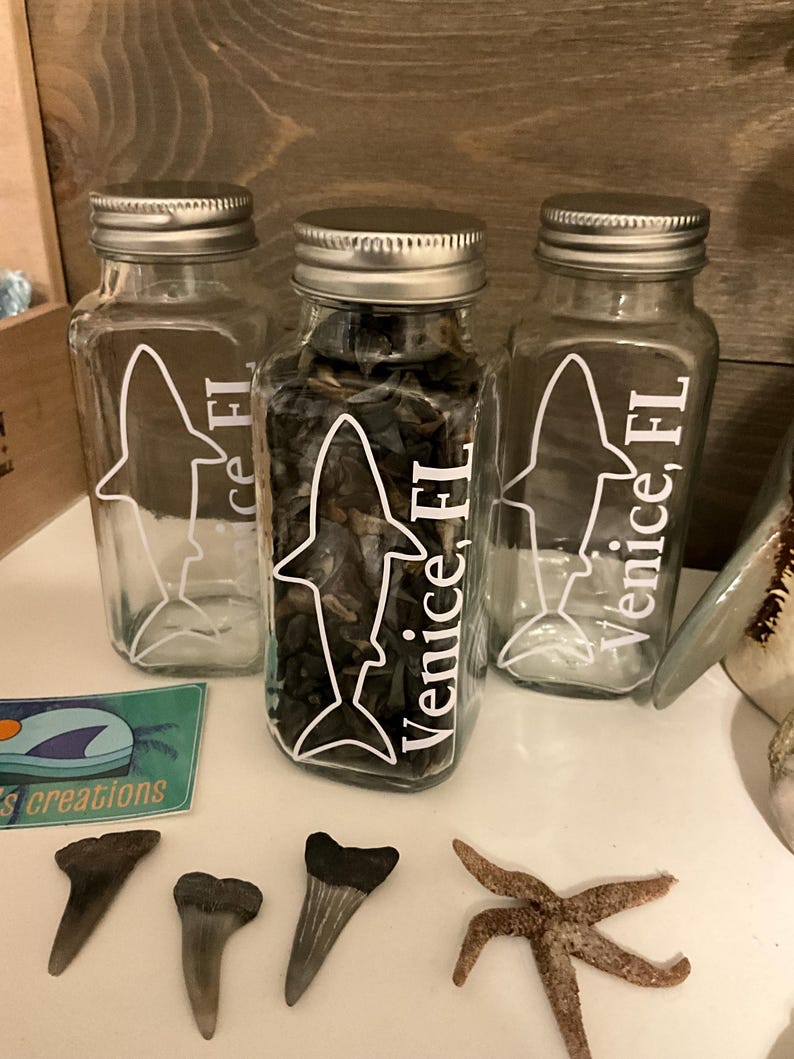 Midi Shark Tooth Jars - Etsy