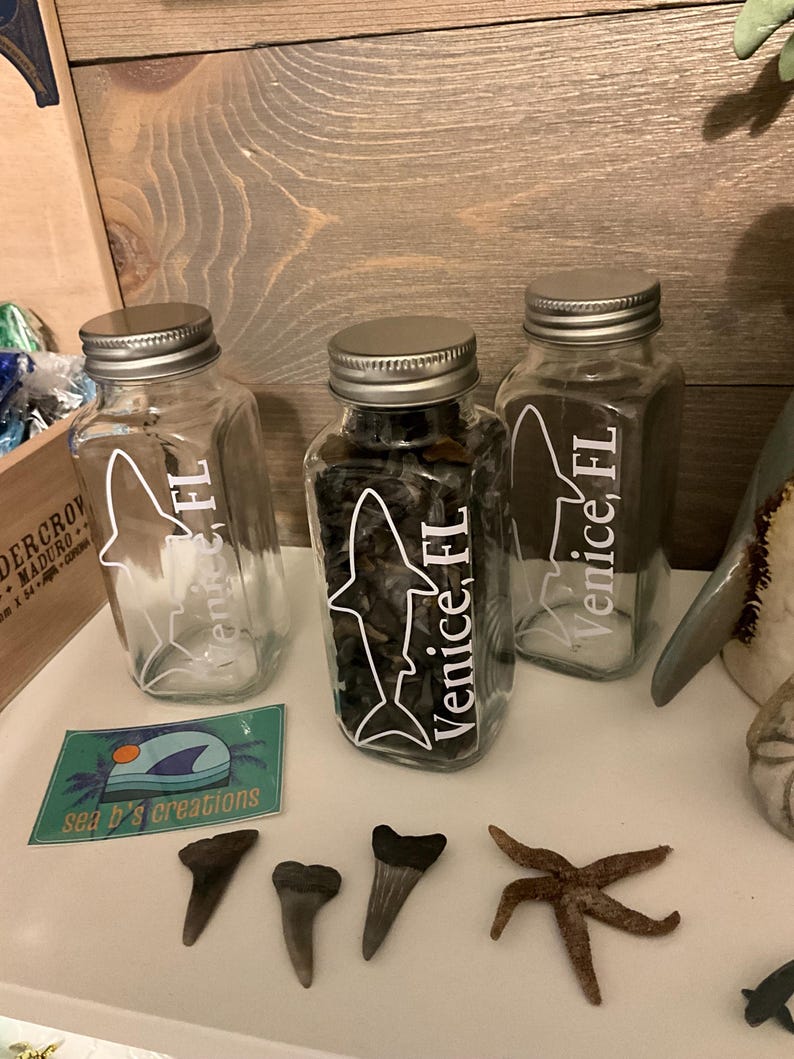 Midi Shark Tooth Jars - Etsy