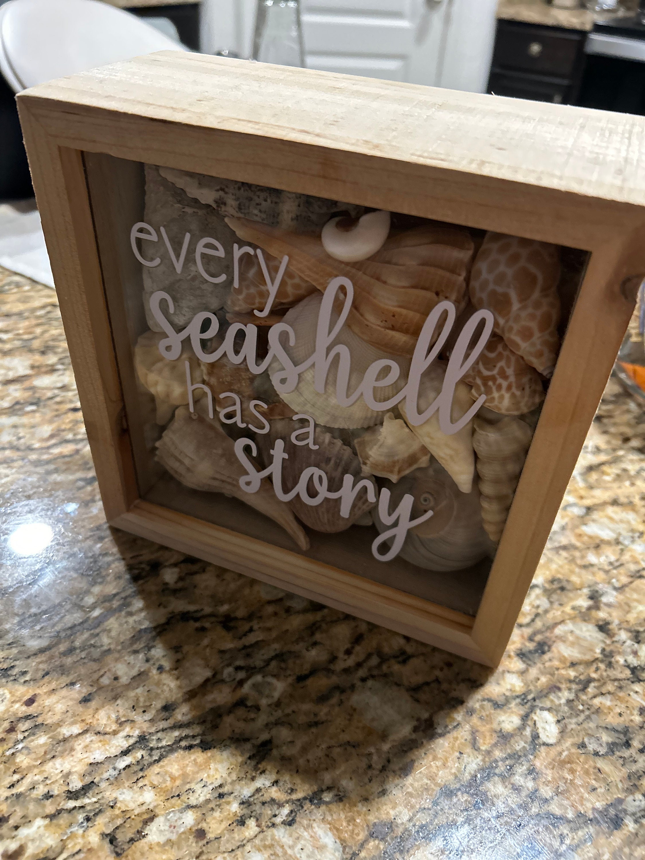 Shell Shadow Box - Etsy