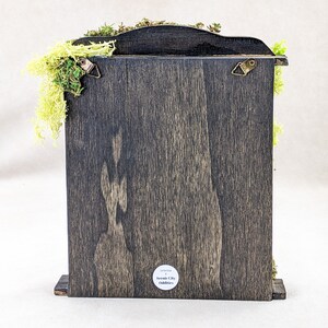 Fairy Bookcase Haunted Witches Cabinet Miniature Spooky Oddities ...