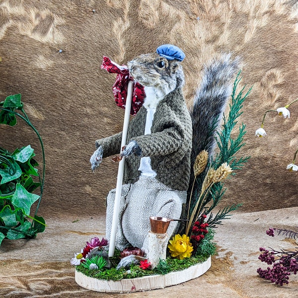 Taxidermy Squirrel Funny - Etsy