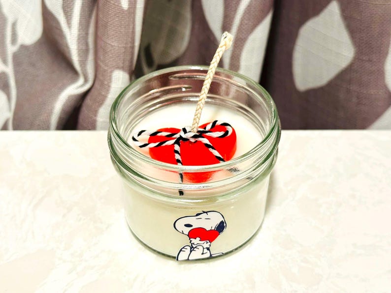 Snoopy Candle, Birthday Gift Ideas, Anniversary Gift, Get Well Gift ...