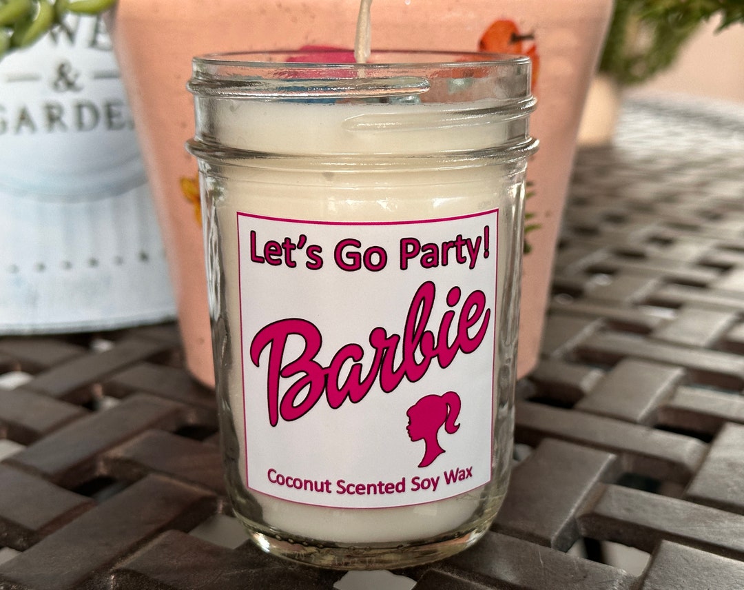 Let's Go Party, Party Barbie Candles, Birthday Candles, Fun Candles, I ...