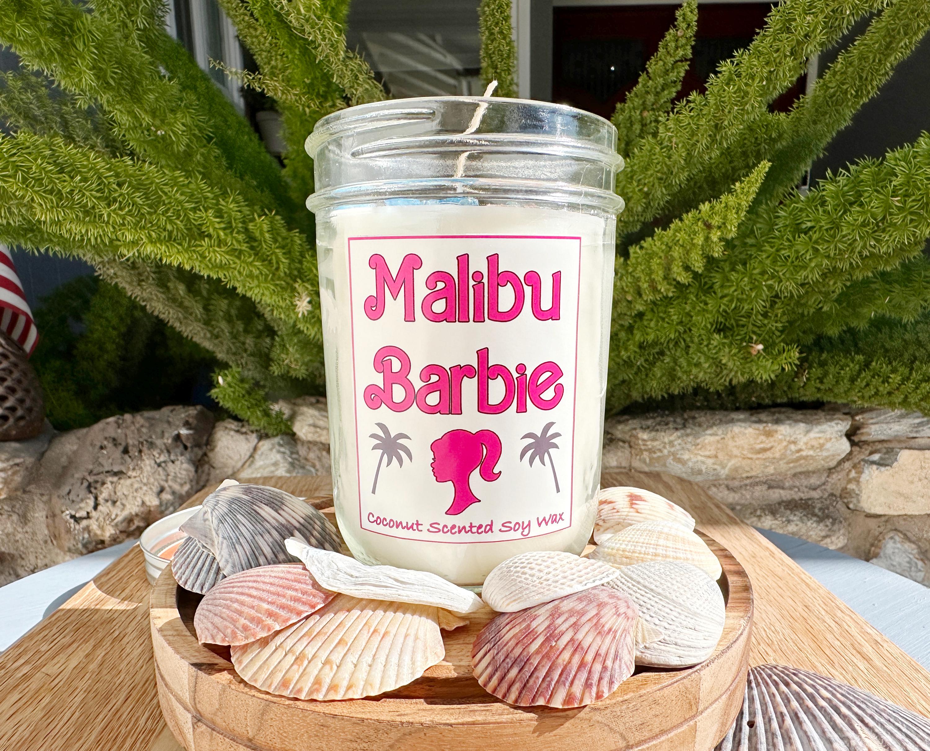 Malibu Barbie Candle Beach Candle Malibu Candle Soy Candle Free ...