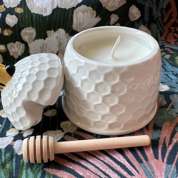 Bee Candle - Etsy