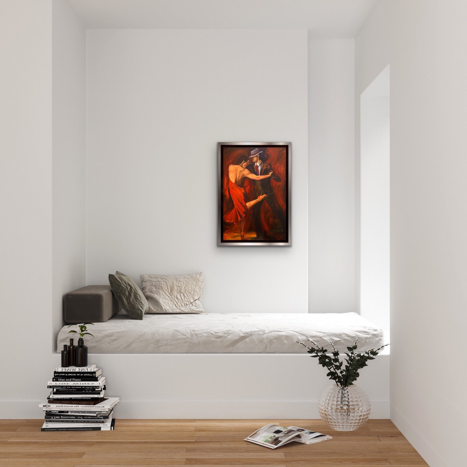 Tango Dancers, Tango Print on Paper, Argentine Tango, Dance Print ...