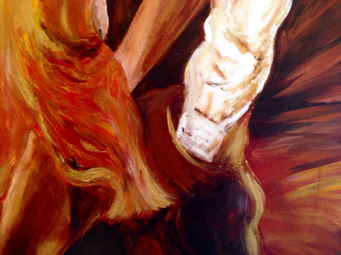 Tango Painting, Dance Painting, Samba Limited Edition Giclee ...