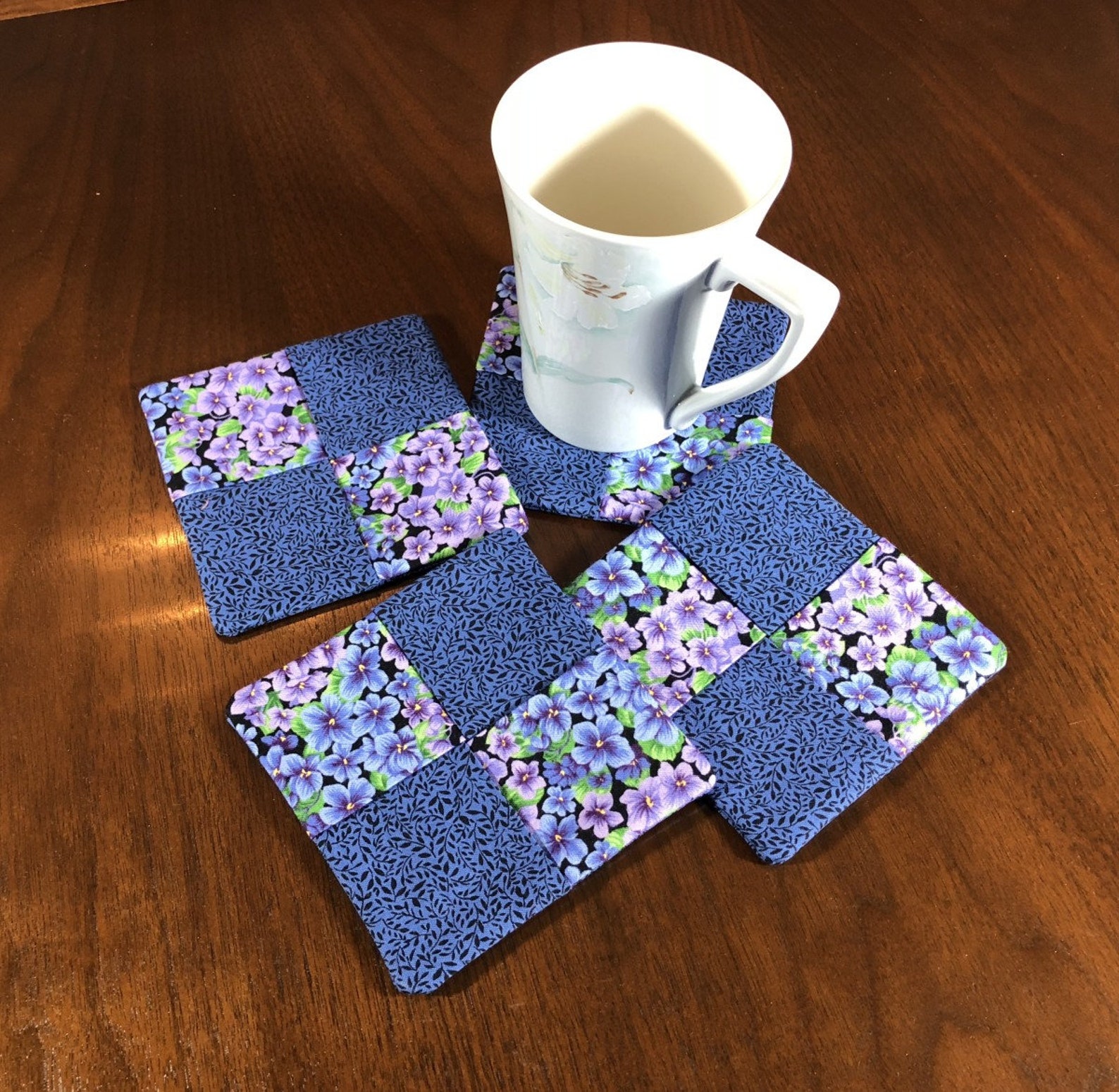 Pattern for Set of Wine Glass Coasters Wine Glass Slipper - Etsy