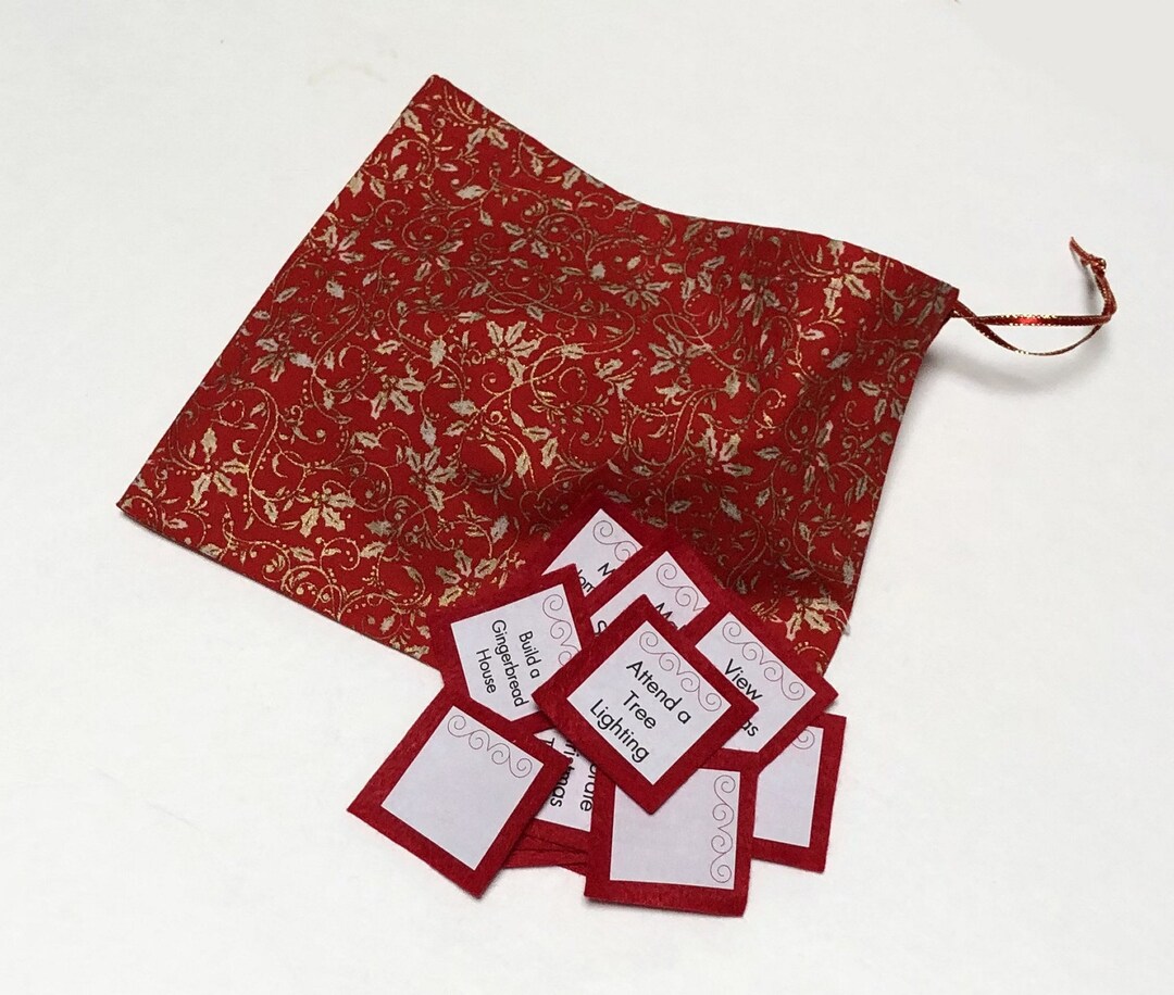 Advent Activity Tokens, Durable Felt Tokens With Ideas for Advent ...