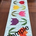 Pattern for Quilted Tulip Table Runner, Digital Download Pattern - Etsy
