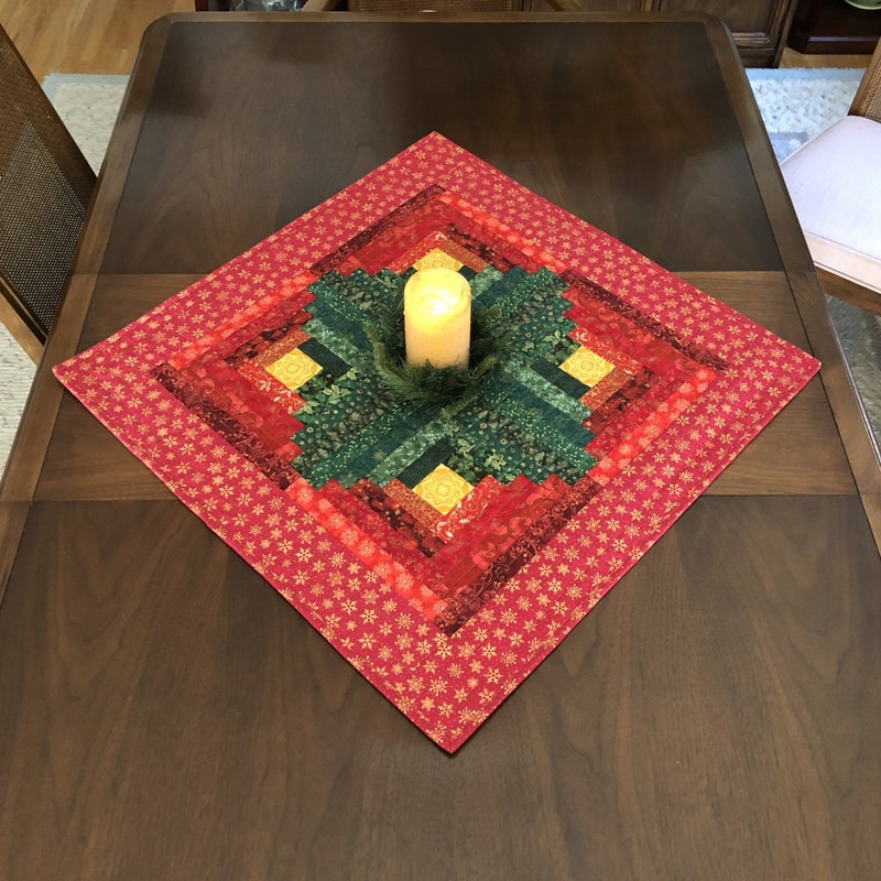 Square Table Topper - Etsy