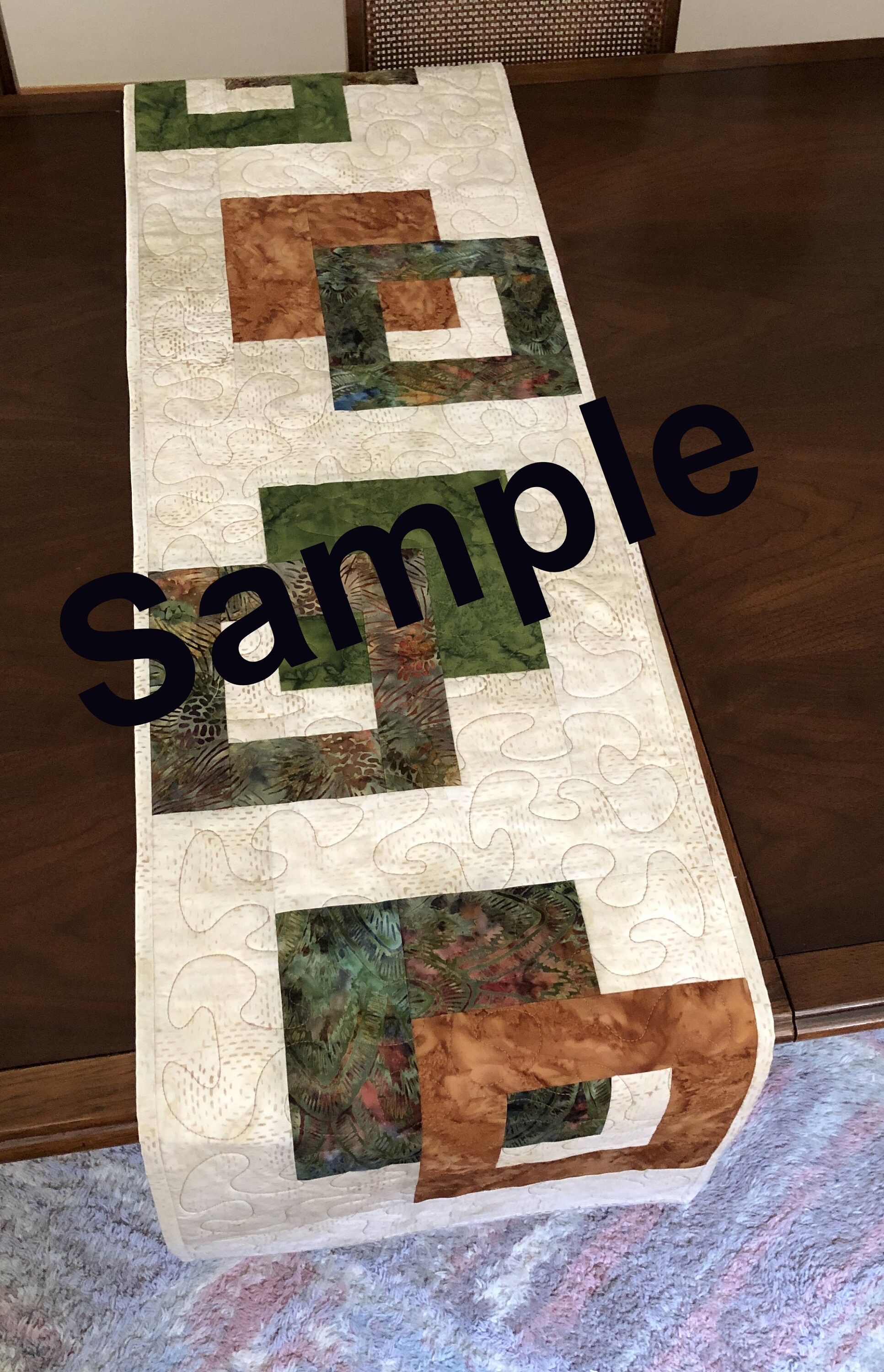 Pattern for Square Shadow Quilted Table Runner Digital - Etsy UK