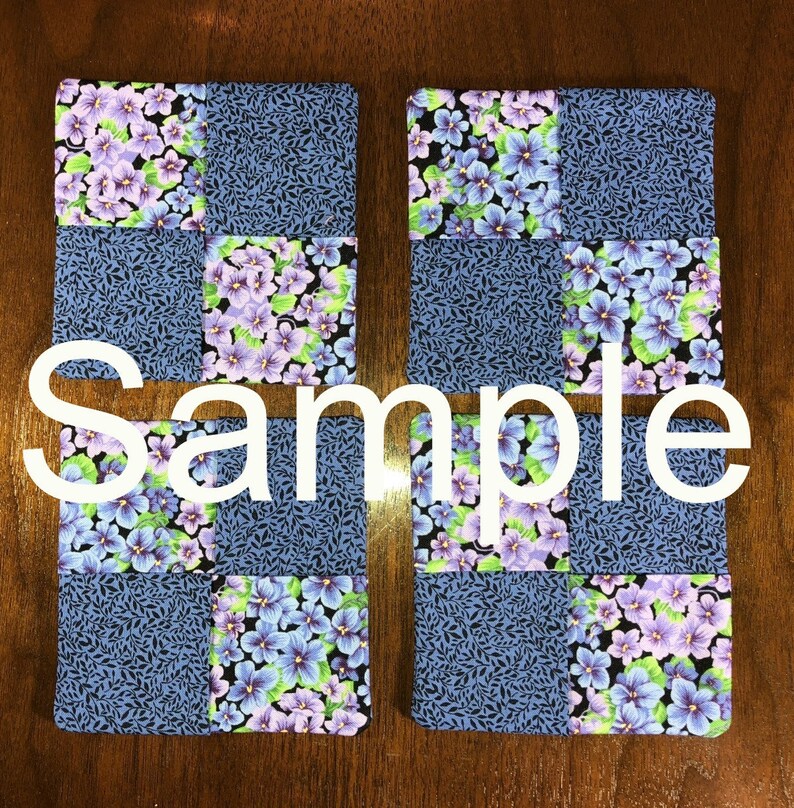 Pattern for Set of Wine Glass Coasters, Wine Glass Slipper Pattern ...