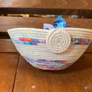Handmade Rope Bowl - Etsy