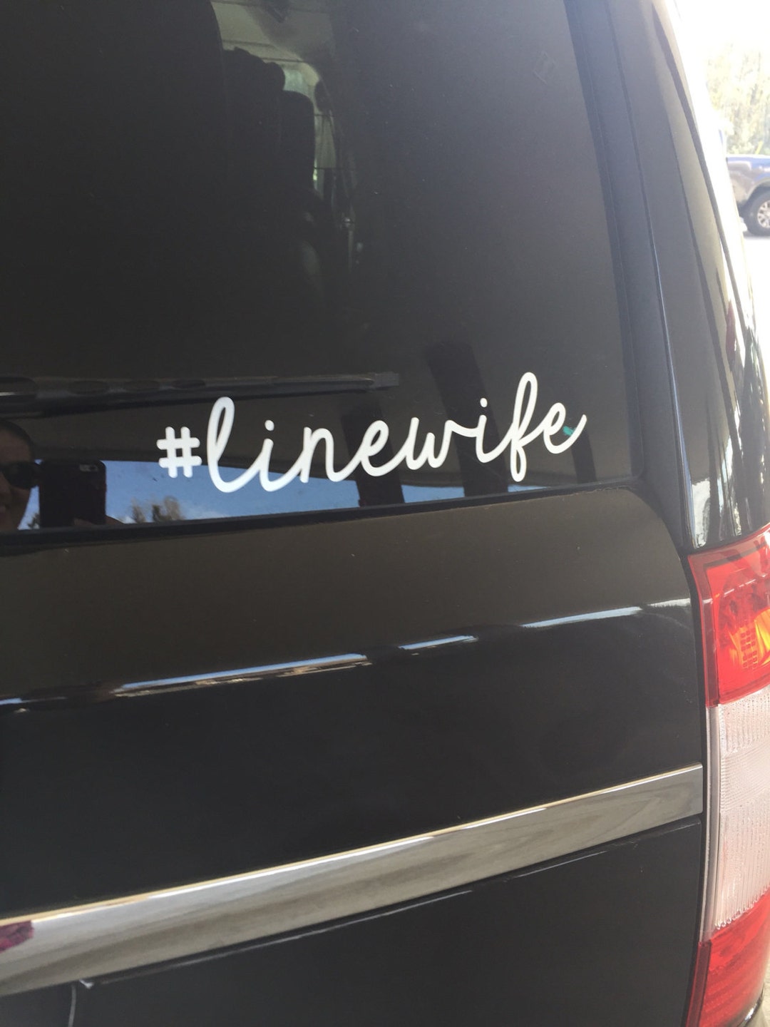 Linewife Car Decal - Etsy
