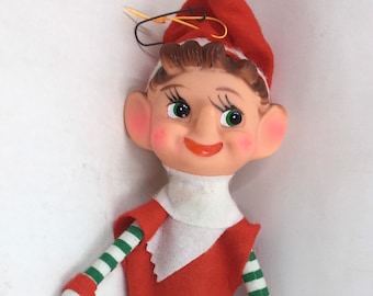 Christmas Vintage Elf Japan - Etsy