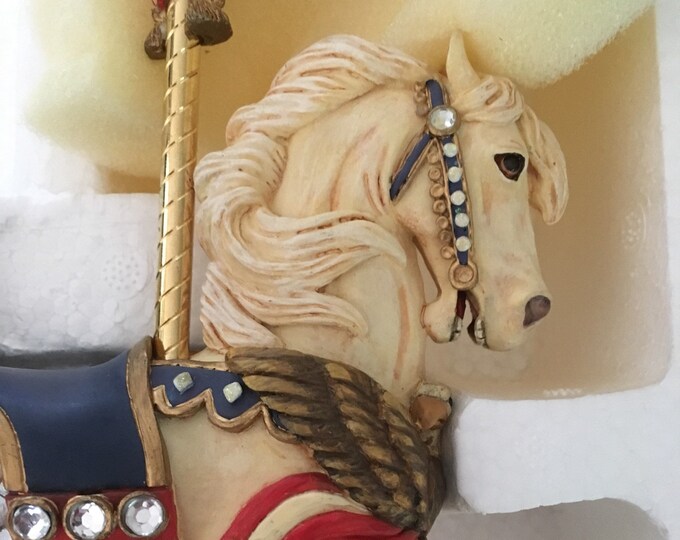 Willit's Designs Carousel Horse Figurine 1997 Charles Carmel Outside ...