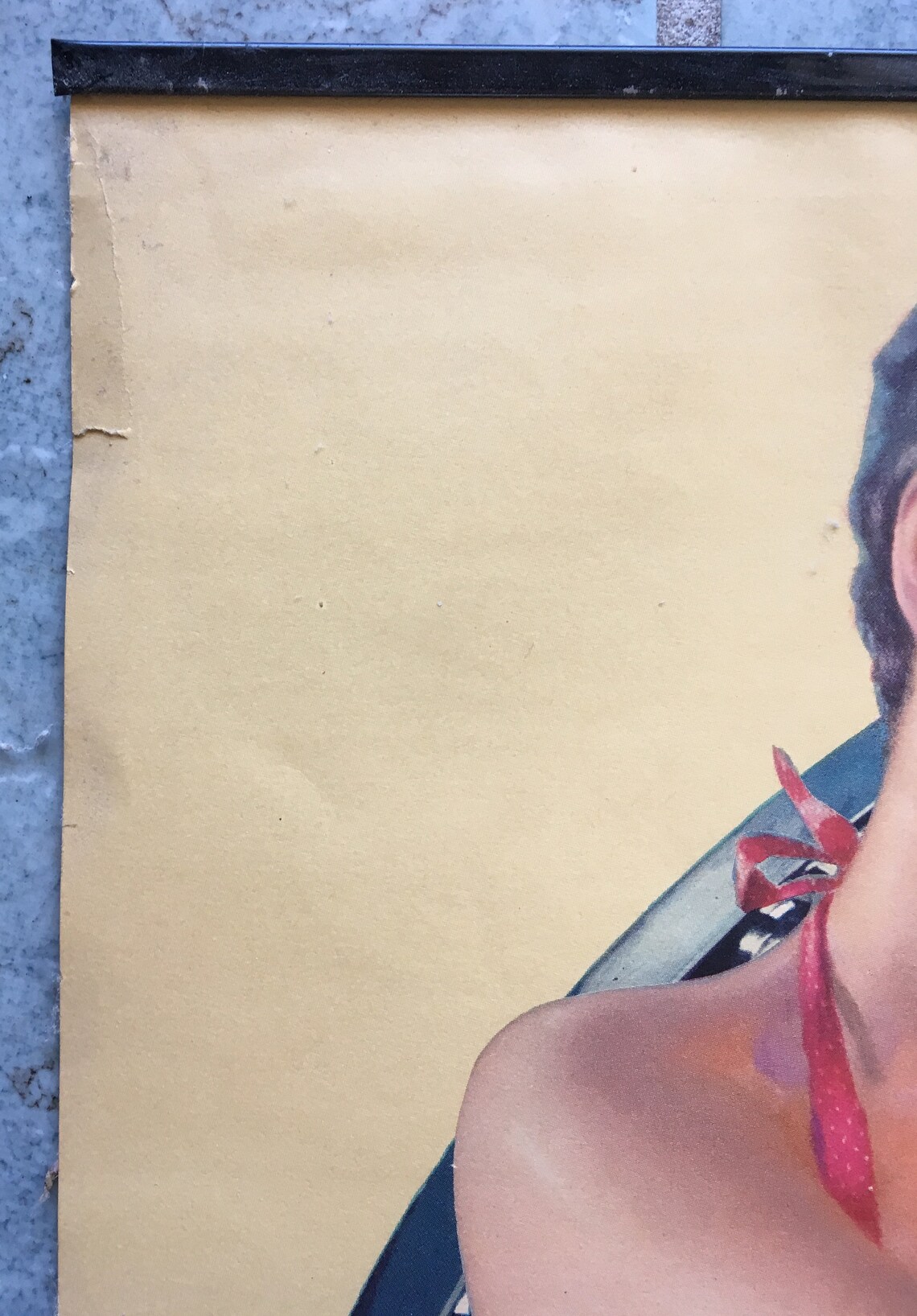 Vintage Pin-up Calendar Automotive Pedrick Formflex Foam - Etsy