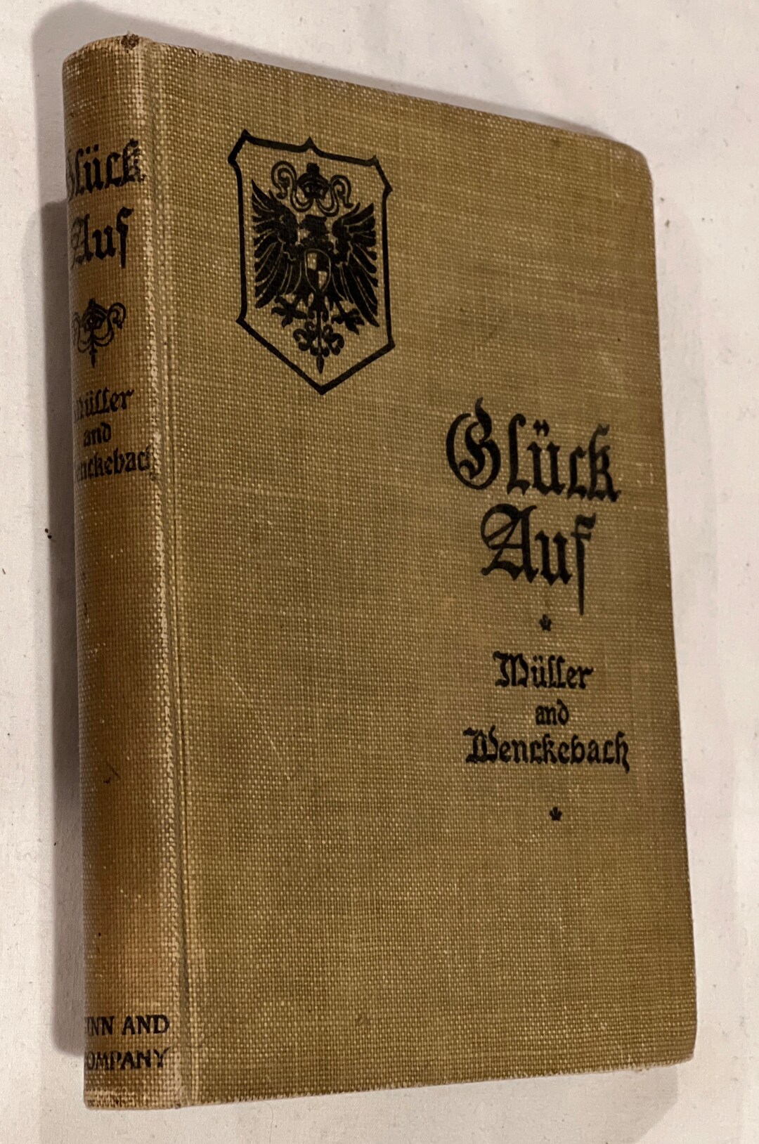 Vintage Book Gluck Auf First German Reader 1901 B-A - Etsy