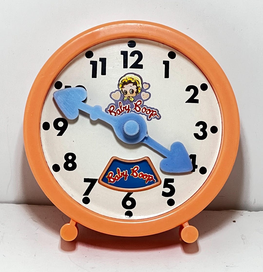 Vintage Betty Boop Toy Clock - Etsy