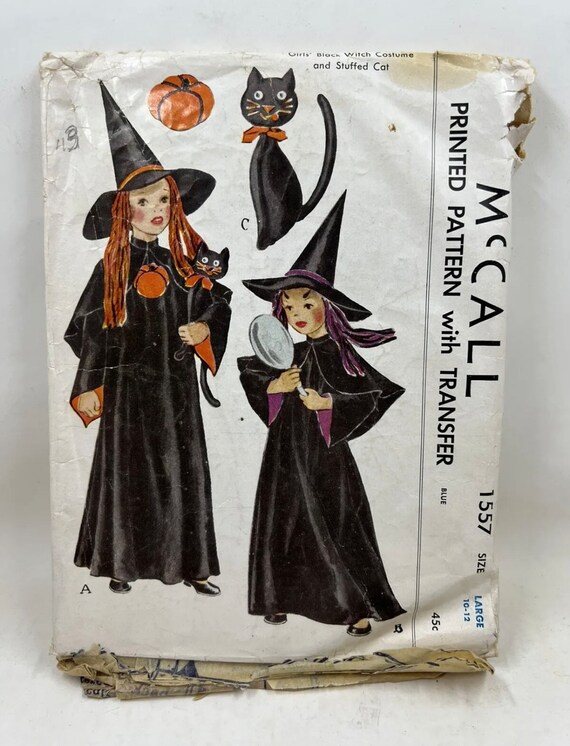 Plus Size Witch Costume Pattern