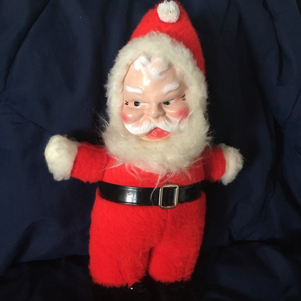 Large Plush Santa - Etsy
