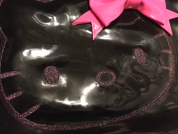Hello Kitty Face Pink And Black
