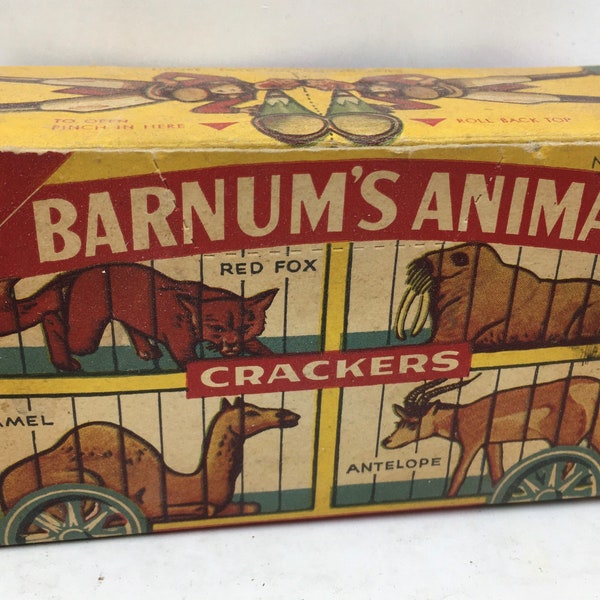 Animal Cracker Box - Etsy