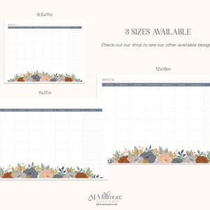 Blank Desk Calendar | Desk Notepad Calendar Makes a Great Gift for the ...