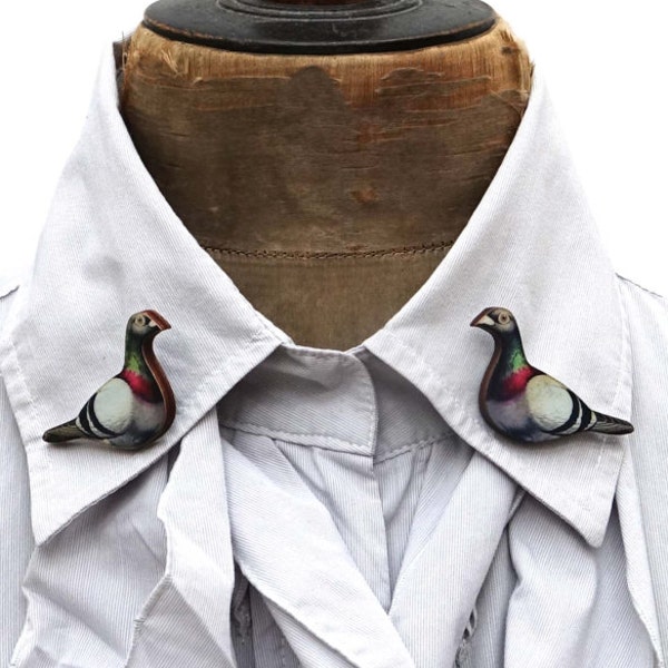 Pigeon Pin - Etsy
