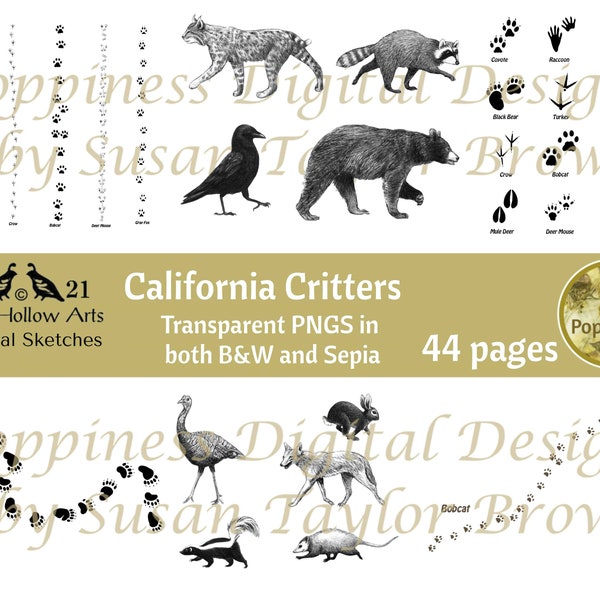 Animal Digi Stamp - Etsy