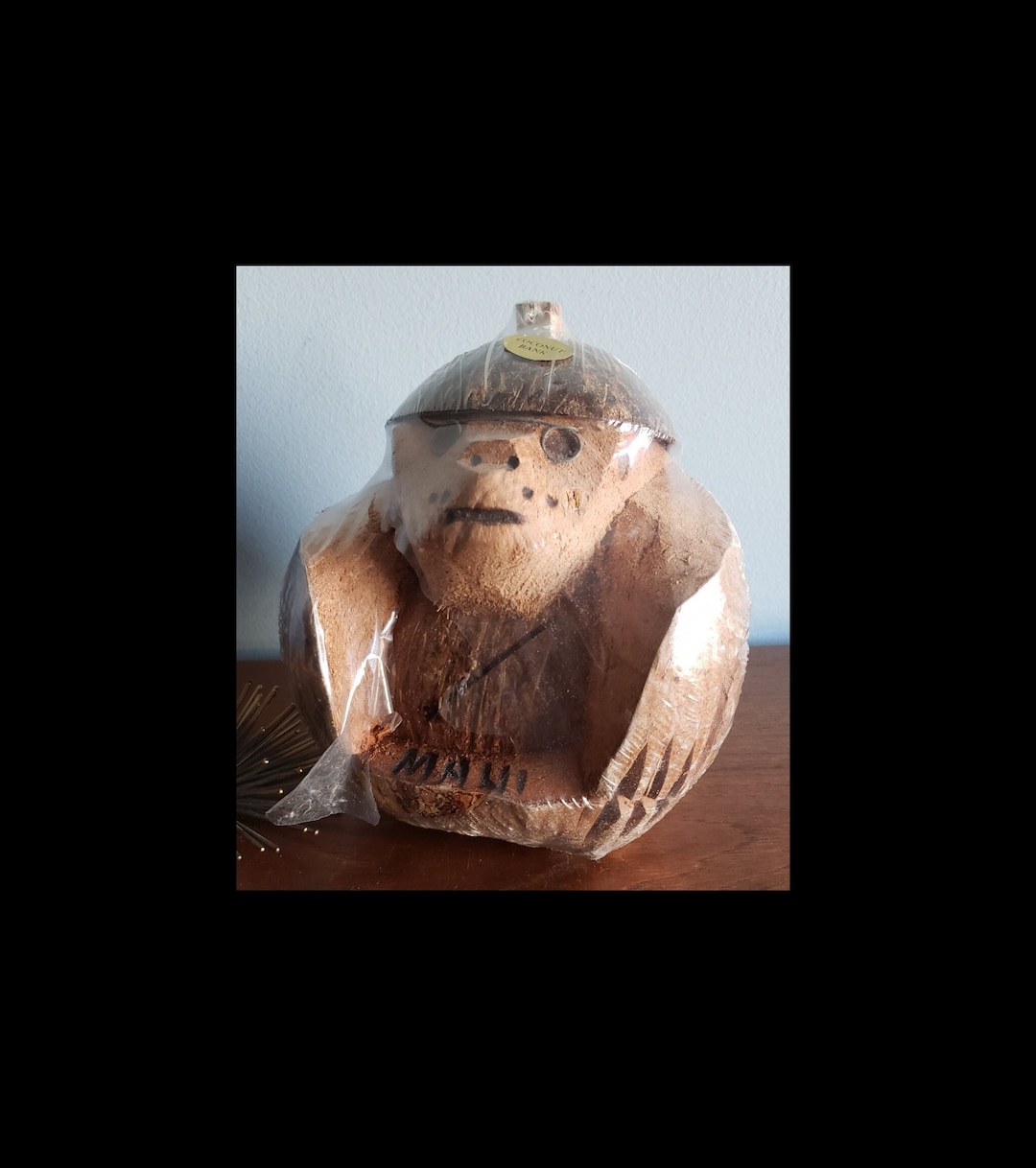 Vintage Souvenir of Maui Coconut Monkey Bank. - Etsy