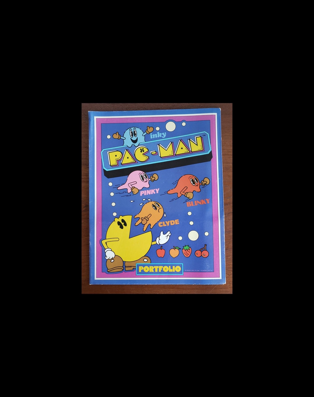 1980 Inky Pac Man Portfolio Folder. - Etsy