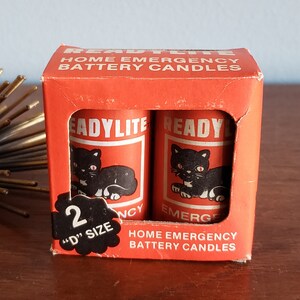 Vintage Novelty Candles 2 d Size Readylite Battery Candles. - Etsy