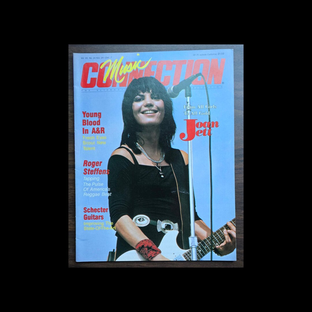 1983 Music Connection Magazine: Joan Jett, Screaming Sirens - Etsy