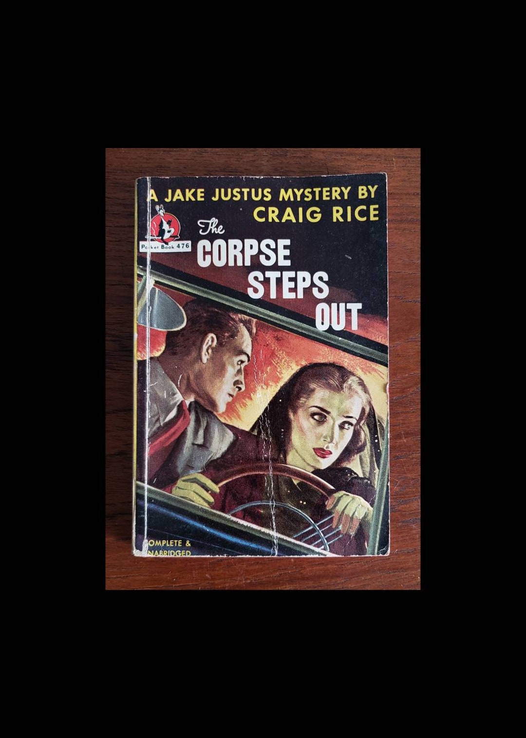 The Corpse Steps Out. A Jake Justus Mystery by Craig Rice. - Etsy