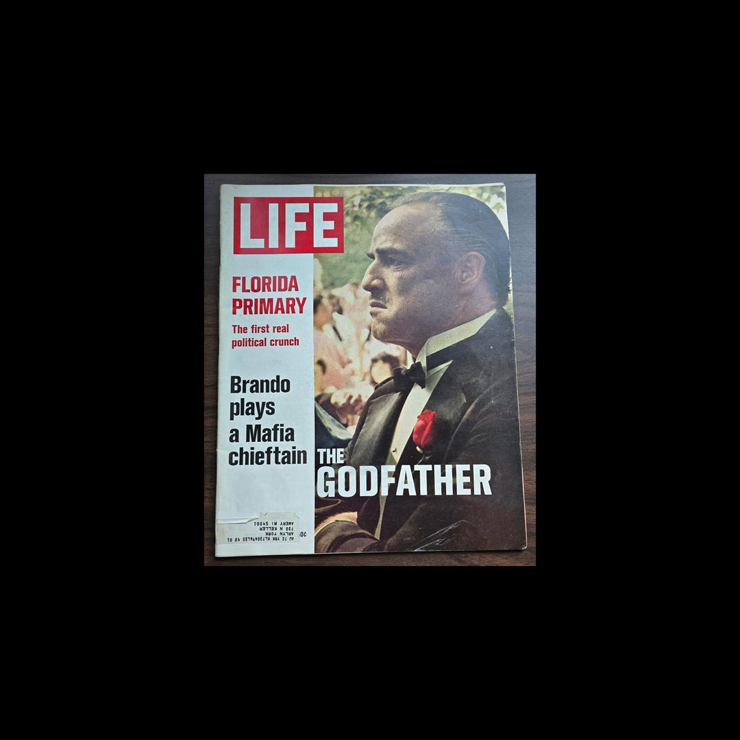 1972 Life Magazine. Marlon Brando, Lyle Tuttle Tattoo Artist. - Etsy