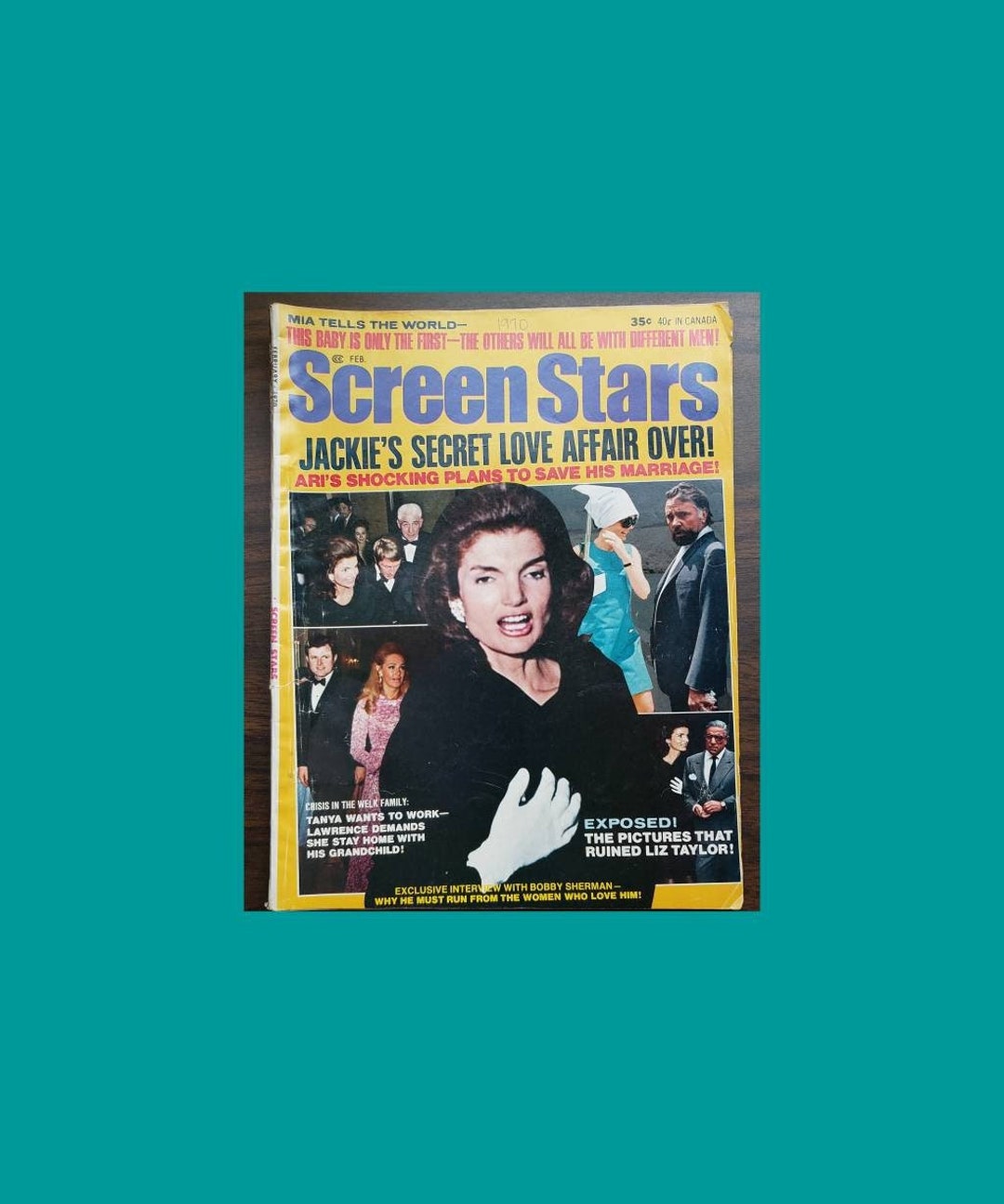 Screen Stars February 1970, Gossip Magazine. - Etsy