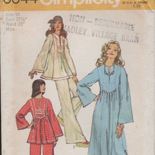 Boho Tunic Pattern - Etsy