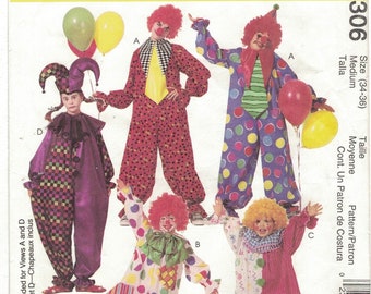 Adult Clown Costume Pattern - Etsy
