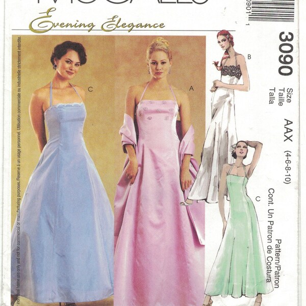 Prom Dress Pattern - Etsy