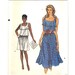 Vintage Very Easy Vogue 8664 Ruffle Neck Sundress Pattern Choose Size ...