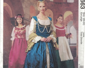 Medieval Overdress Pattern - Etsy